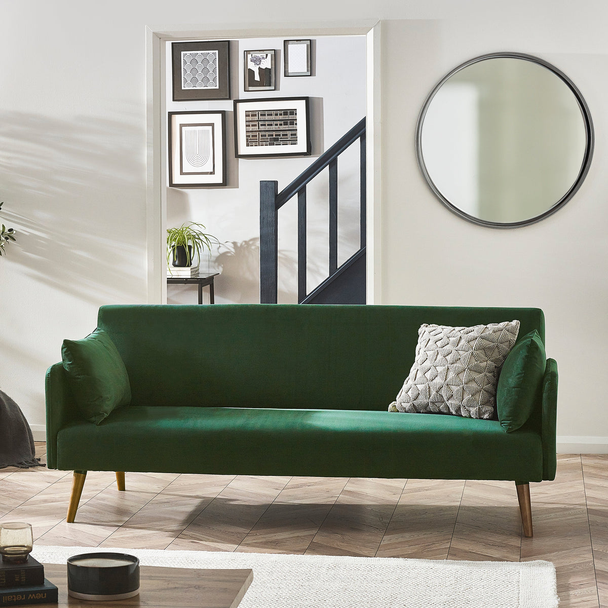 Andi Sofa Bed - Green -Your Home Furniture