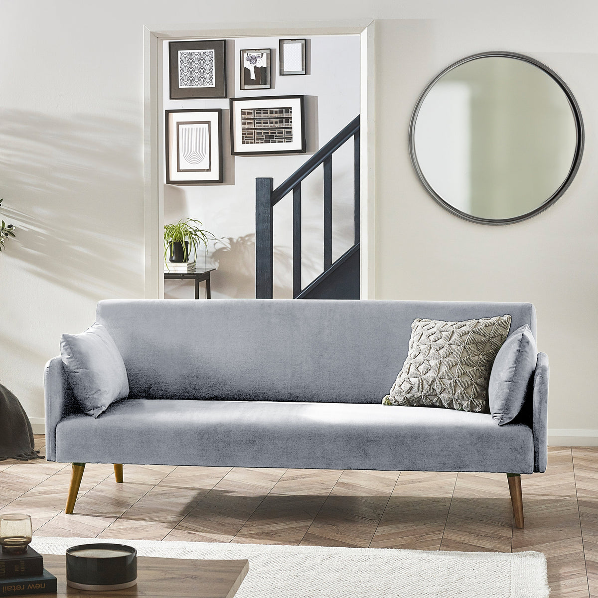 Andi Grey Sofa Bed – Practical & Stylish Living Solution