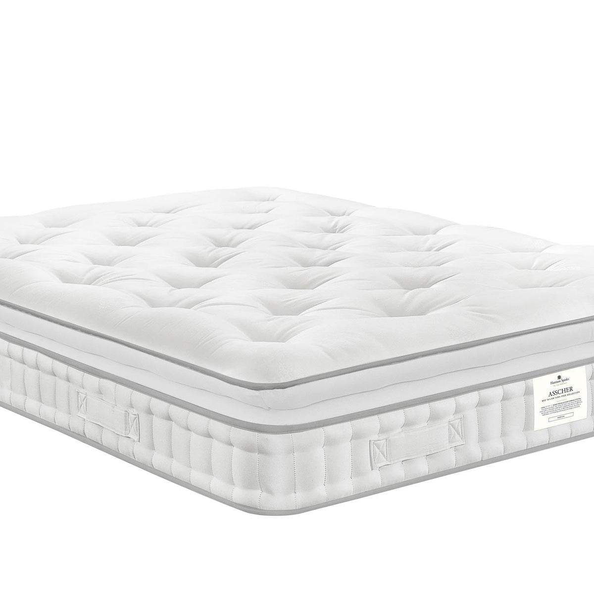 Asscher Pillowtop 11,000 Mattress Turn Free by Harrison Spinks