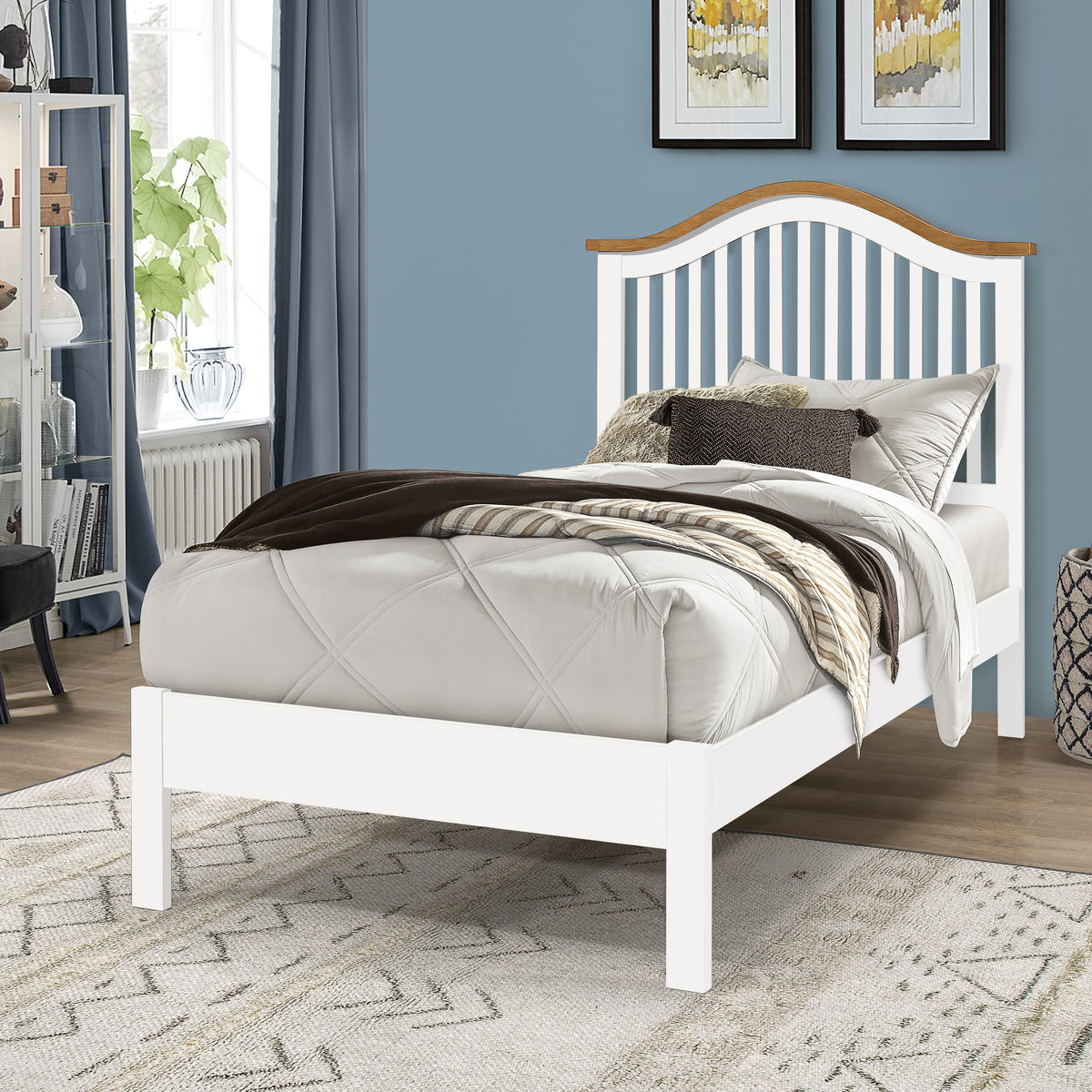 Chester Wooden Bed Frame - Time Living - Your Home Furniture
