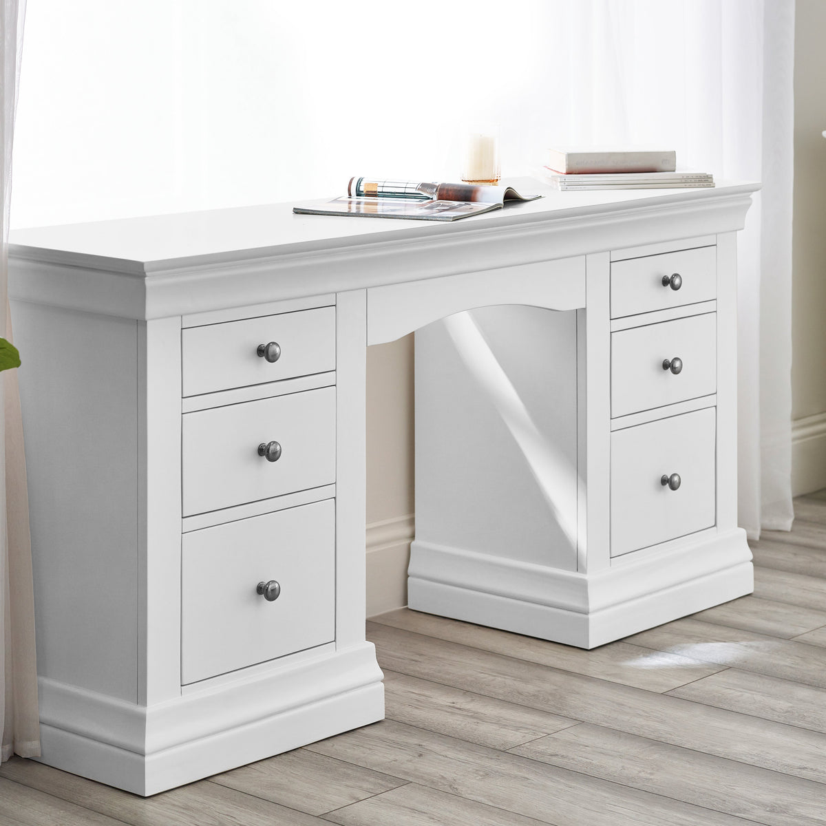 Clermont Dressing Table - Surf White - Your Home Furniture