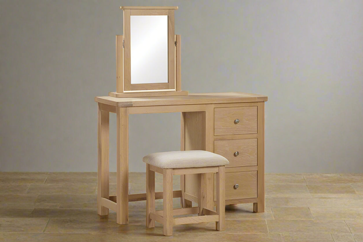 Foxley Oak Dressing Table Set at Your Home Furniture Style