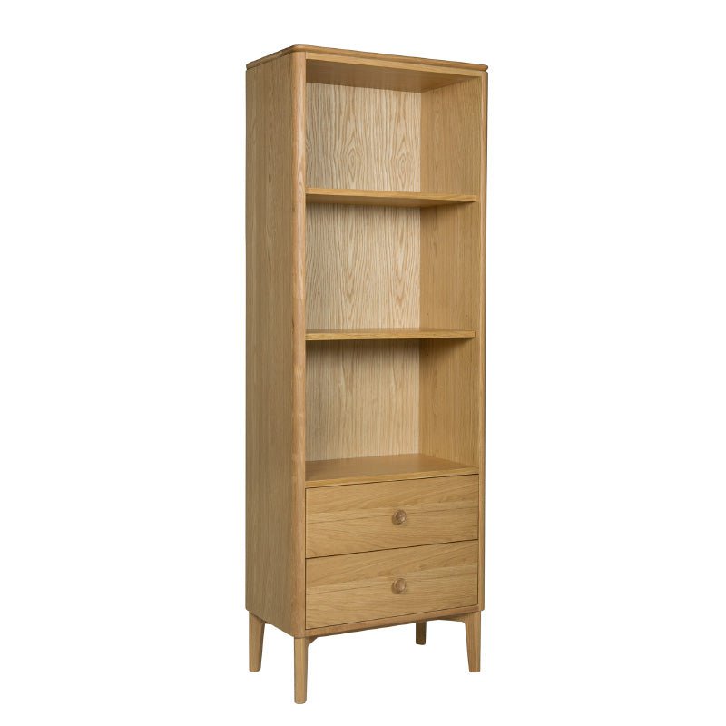 Hadley Natural Bookcase - Vida Living - Your Home Furniture