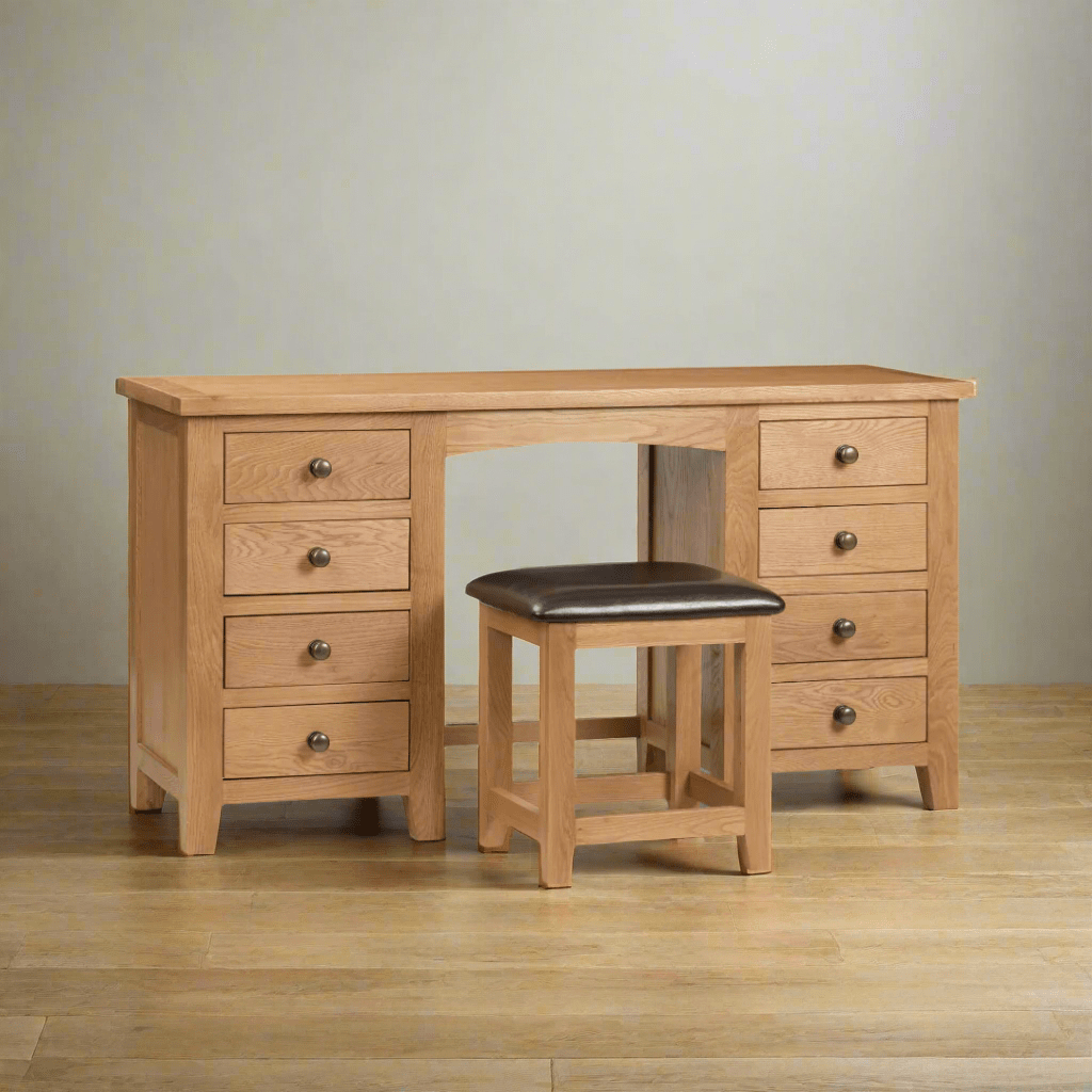 Marlborough Twin Pedestal Dressing Table - Your Home Furniture