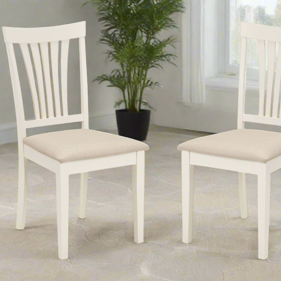 Stanmore Ivory Chairs - Sold in pairs - Your Home Furniture