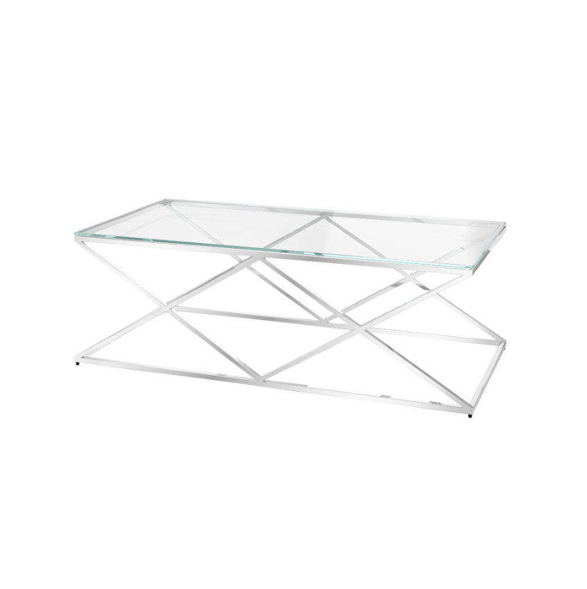 Victor Glass Coffee Table - Your Home Furniture