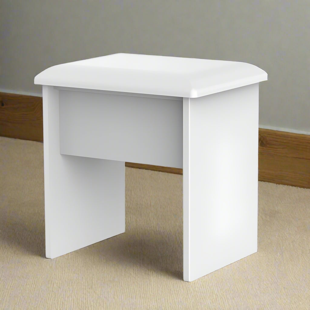 Warwick Stool White Your Home Furniture